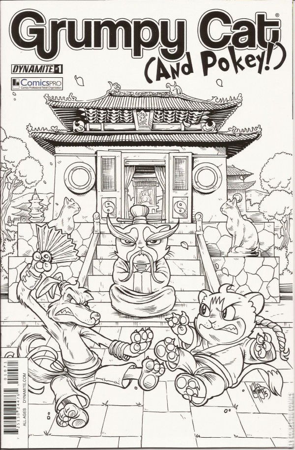 Grumpy Cat and Pokey #1 Variant Published February 201