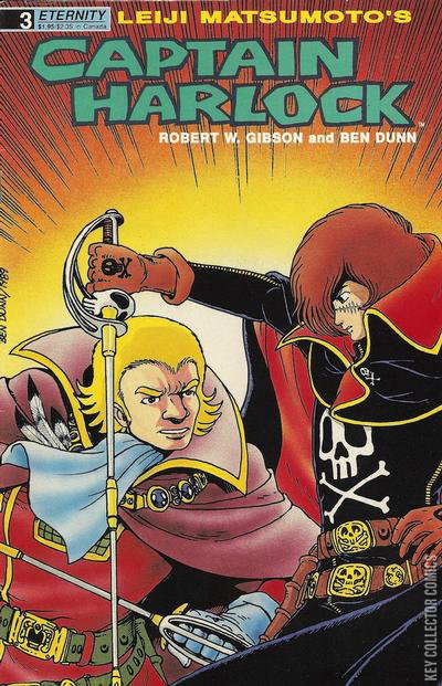 Captain Harlock #3 Published December 1989 | Key Collec