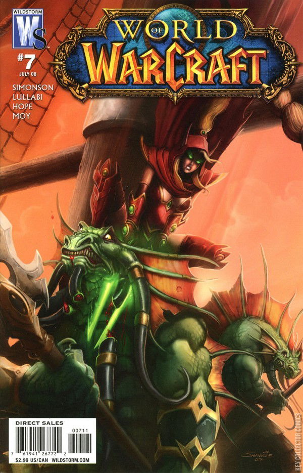 World of Warcraft #7 Published May 2008 | Key Collector