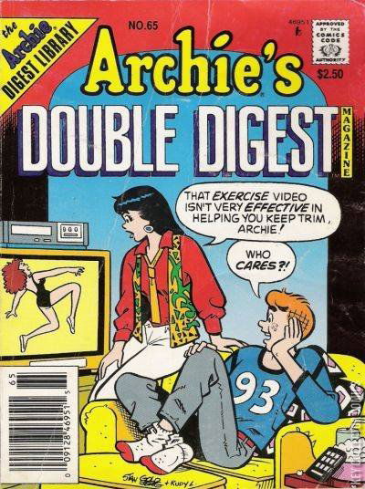 Archie Double Digest #65 Published May 1993 | Key Colle