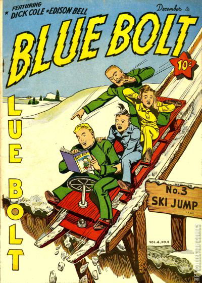 Blue Bolt #5 Published December 1943 | Key Collector Comics