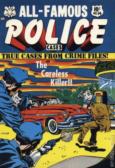 All-Famous Police Cases #14 Published March 1954 | Key