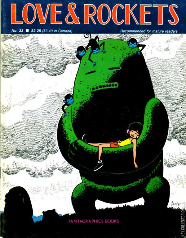Love and Rockets #23 Published October 1987 | Key Colle