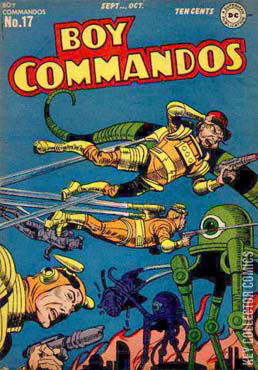 Boy Commandos #17 Published July 1946 | Key Collector Comics