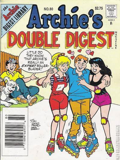 Archie Double Digest #80 Published August 1995 | Key Co