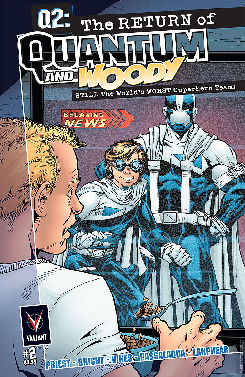 Q2: The Return of Quantum and Woody by Valiant | Key Collector Comics
