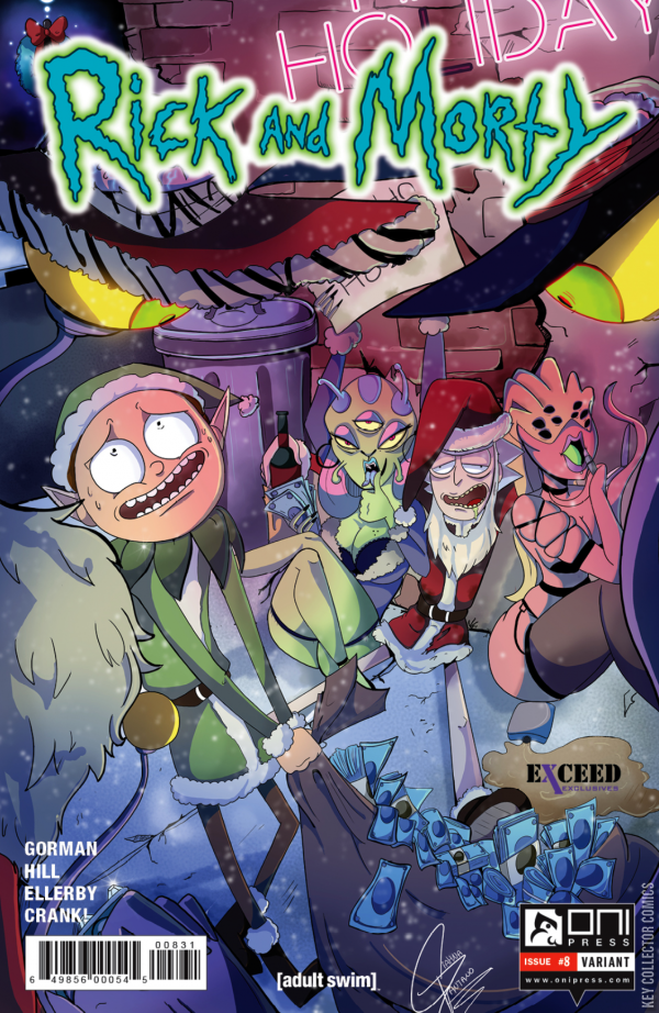 Rick and Morty #8 Variant Published November 2015 | Ke