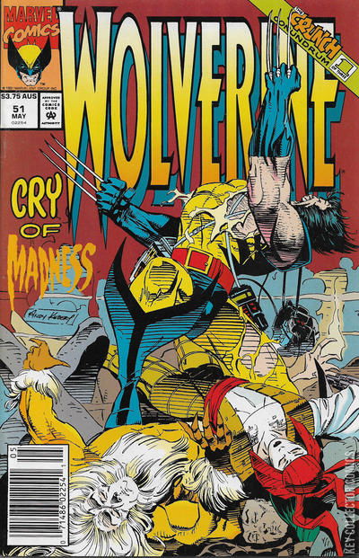 Wolverine #51 Australian Published May 1992 | Key Coll