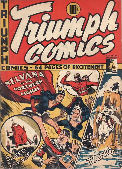 Triumph Comics #7 Published April 1942 | Key Collector