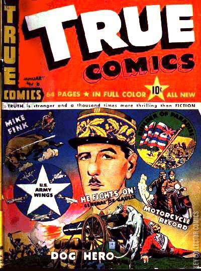 True Comics #8 Published January 1942 | Key Collector Comics