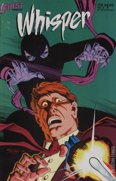 Whisper #5 Published February 1987 | Key Collector Comics