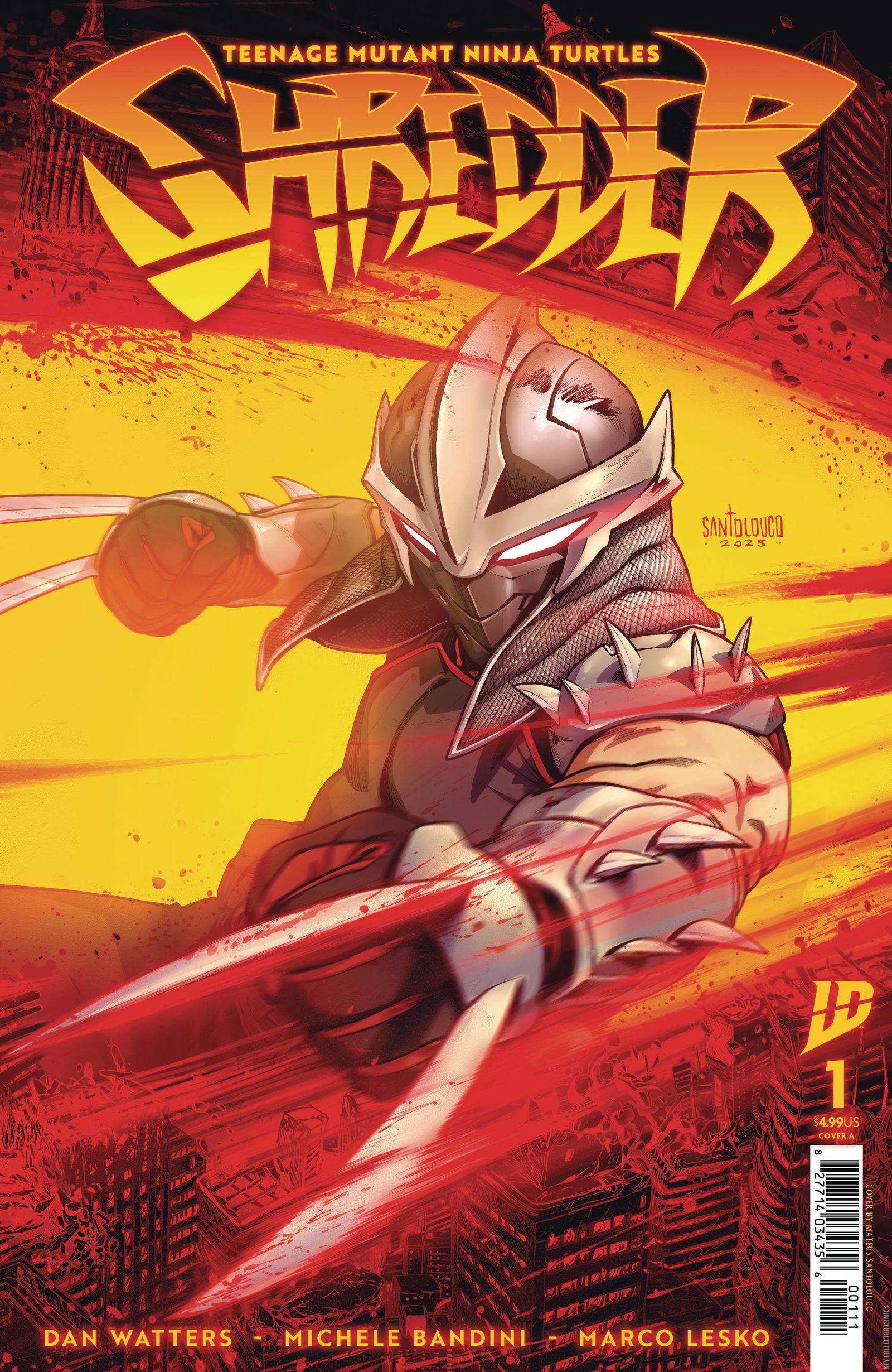 Teenage Mutant Ninja Turtles: Shredder by IDW | Key Collector Comics