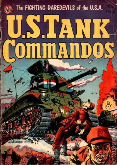 U.S. Tank Commandos #2 Published August 1952 | Key Coll