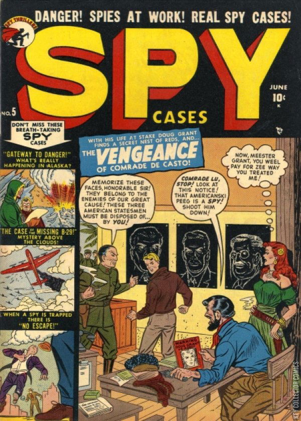 Spy Cases #5 Published February 1951 | Key Collector Comics
