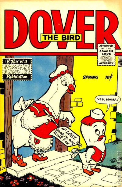 Dover the Bird #1 Published January 1955 | Key Collecto