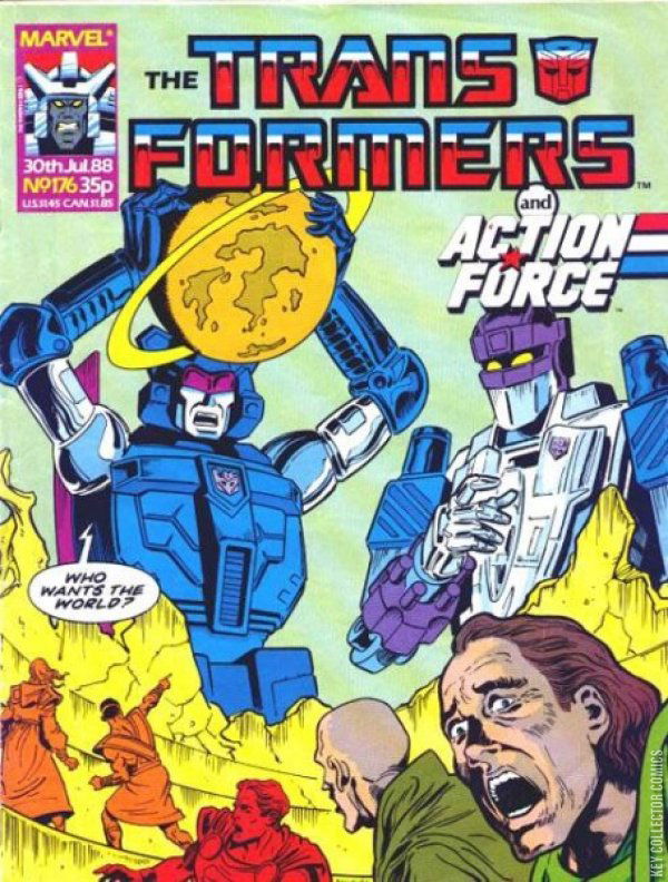 Transformers Magazine, The (UK) #176 Published July 198