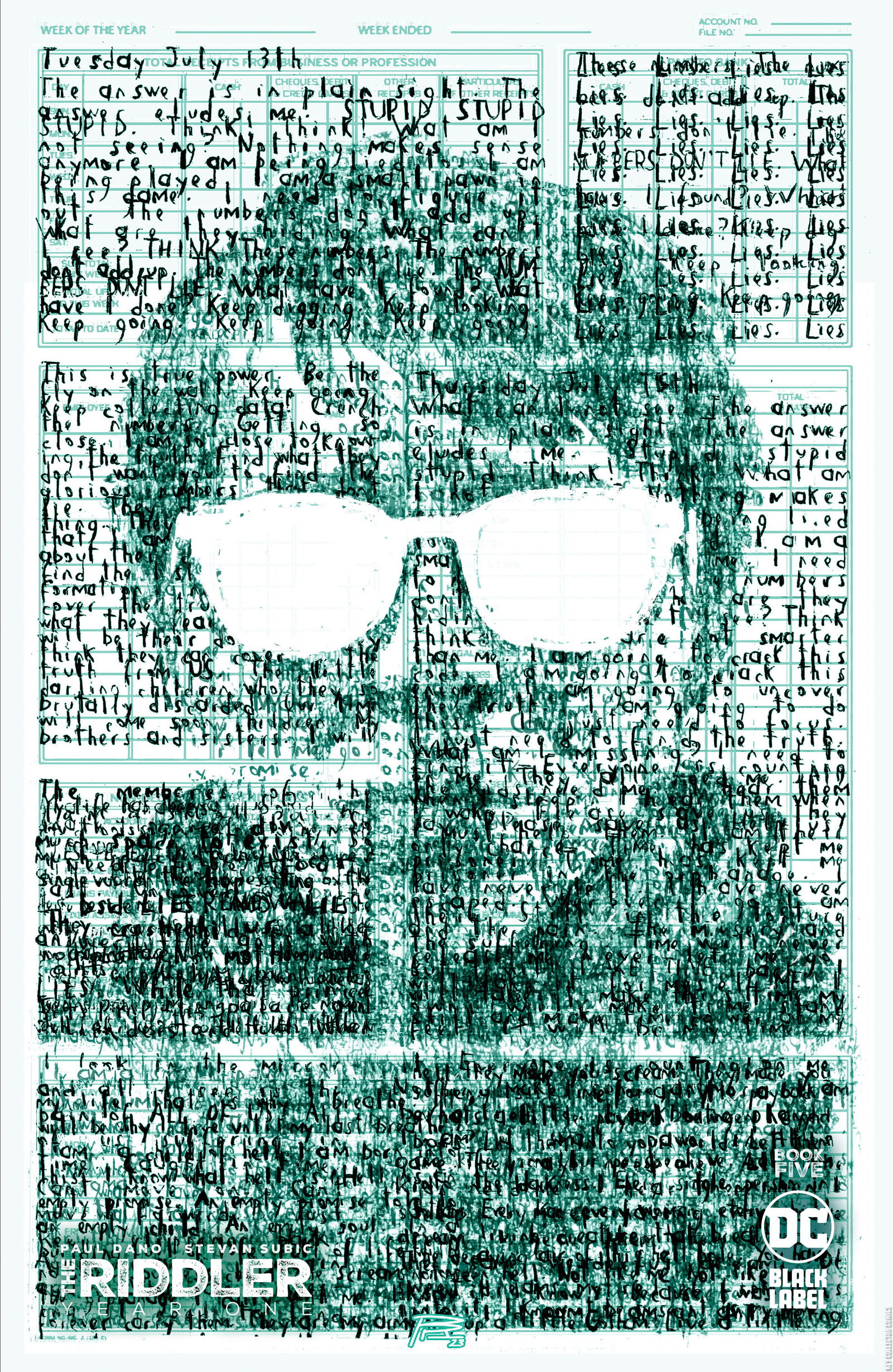 Riddler: Year One #5 Variant Published June 2023 | Key