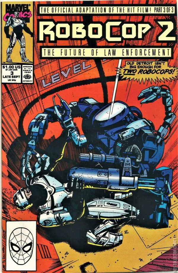 RoboCop 2 #3 Published September 1990 | Key Collector Comics