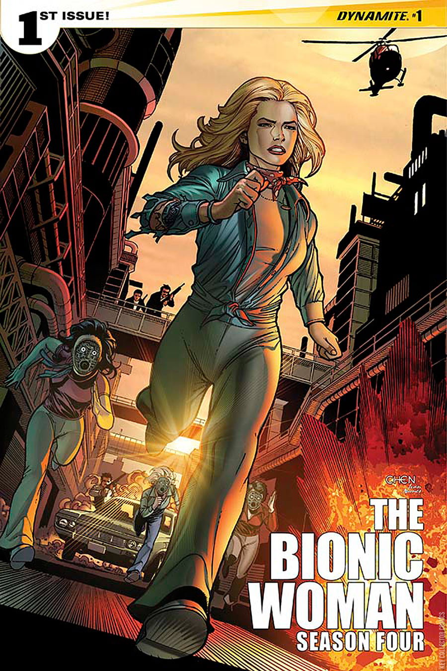 The Bionic Woman: Season Four by Dynamite Entertainment | Key Collector ...