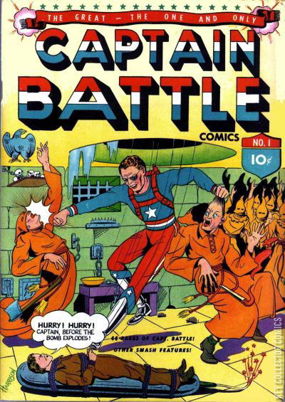 Captain Battle by Lev Gleason | Key Collector Comics