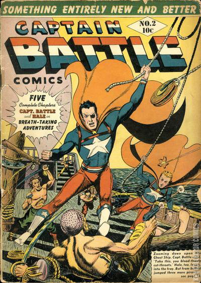 Captain Battle #2 Published September 1941 | Key Collec