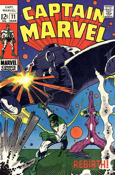 Captain Marvel #11 Published March 1969 | Key Collector