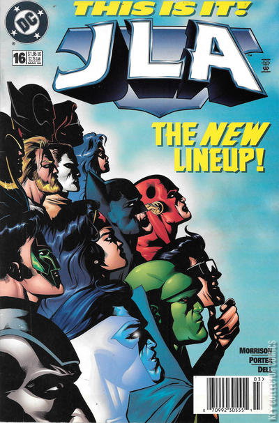 Jla 16 Newsstand Published March 1998 Key Collector