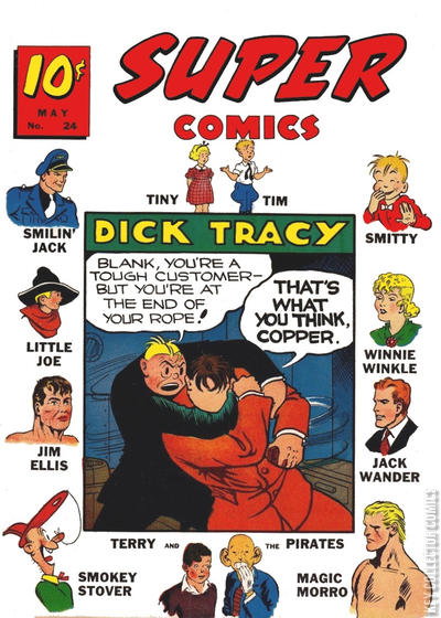 Super Comics #24 Published May 1940 | Key Collector Comics