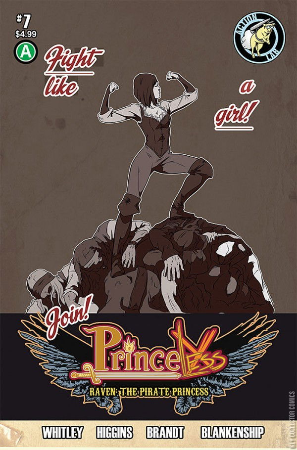 Princeless: Raven the Pirate Princess #7 Variant Published