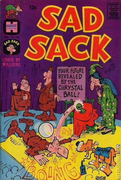 Sad Sack Comics #198 Published December 1969 | Key Coll