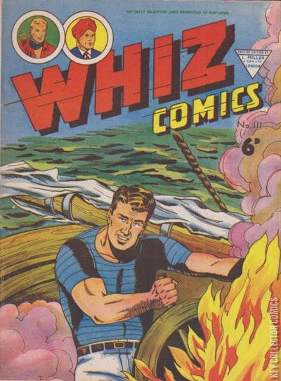Whiz Comics #111 UK Edition Published January 1950 | K