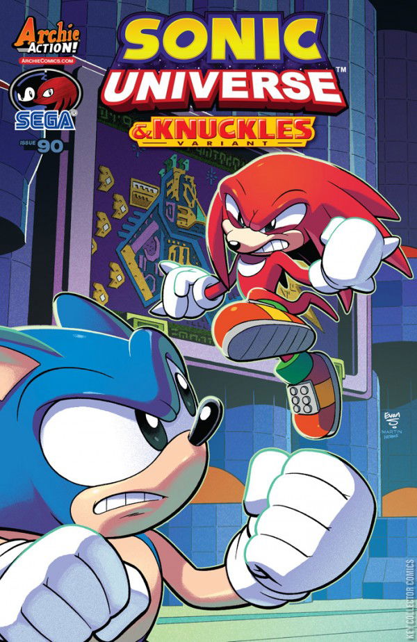 Sonic Universe #90 Variant Published September 2016