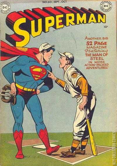 Superman #60 Published October 1949 | Key Collector Comics