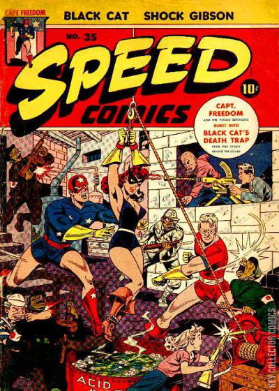 Speed Comics #35 Published November 1944 | Key Collecto