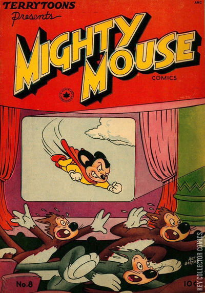 Mighty Mouse #8 Canadian Edition Published September 1