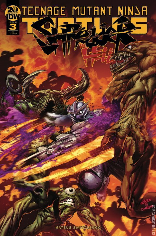 Teenage Mutant Ninja Turtles: Shredder in Hell #3 1:10 Publ