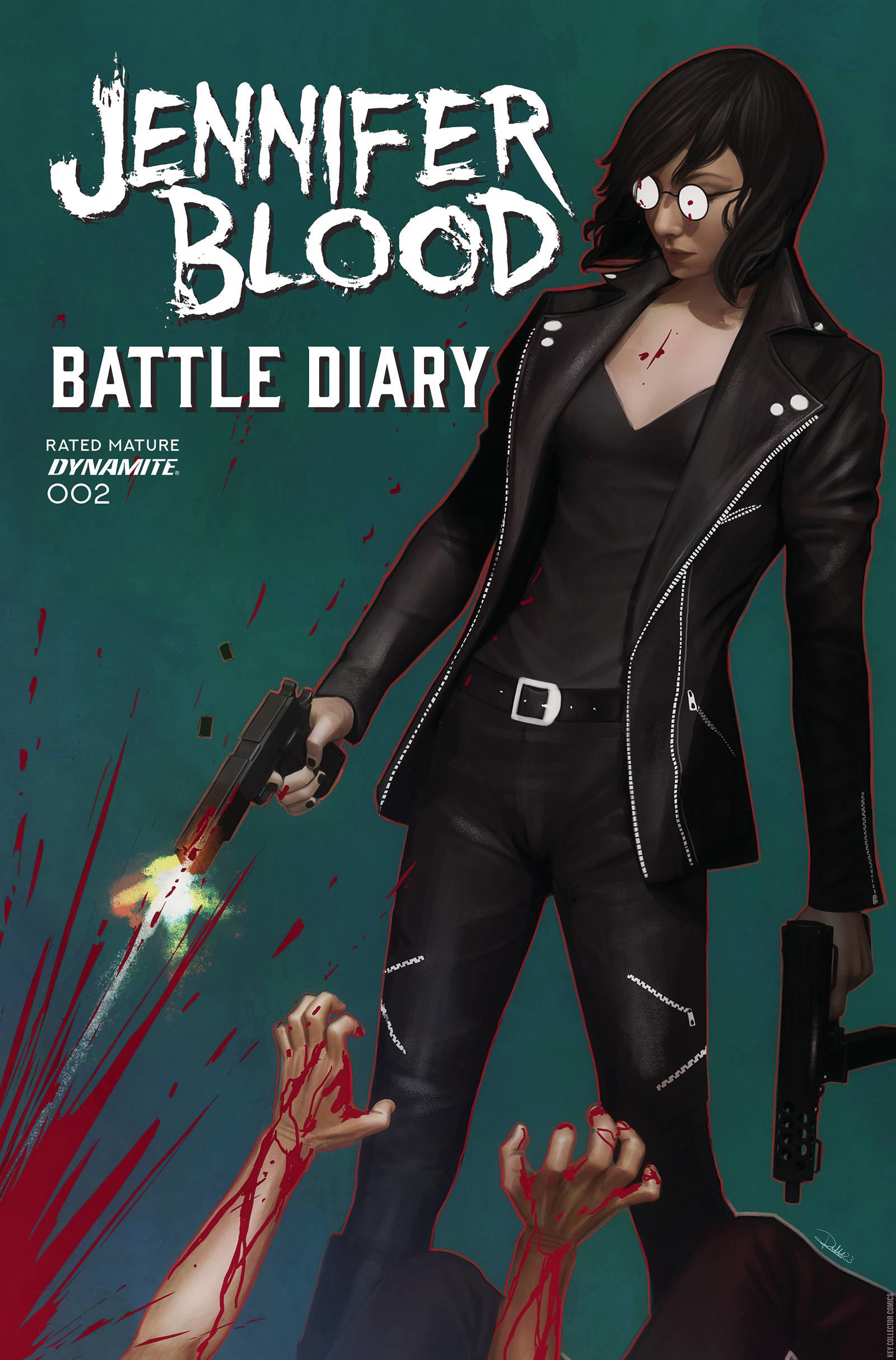 Jennifer Blood: Battle Diary #2 Variant Published January 2