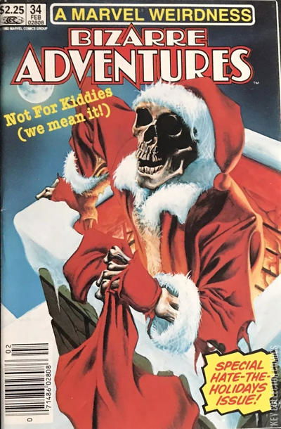 Bizarre Adventures #34 Canadian Published February 198