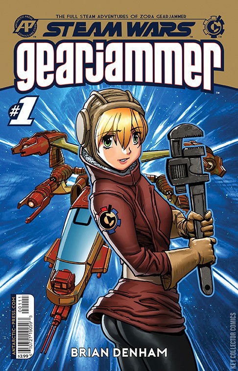 Steam Wars: Gearjammer by Antarctic Press | Key Collector Comics