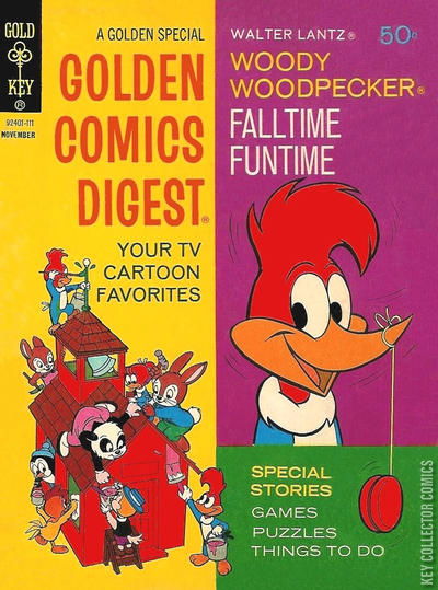Golden Comics Digest #20 Published November 1971 | Key