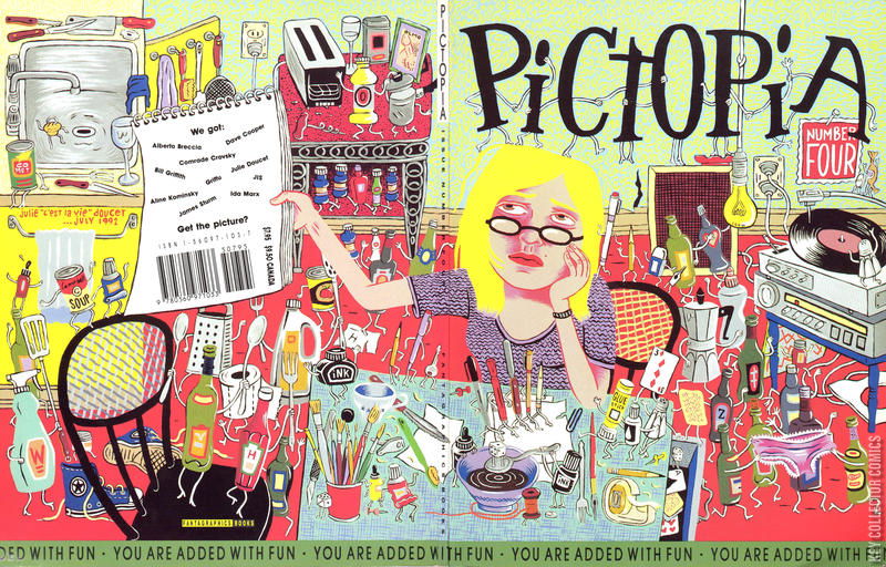 Pictopia #4 Published January 1993 | Key Collector Comics