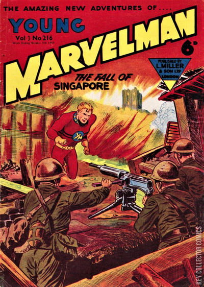 Young Marvelman #216 UK Edition Published October 1957