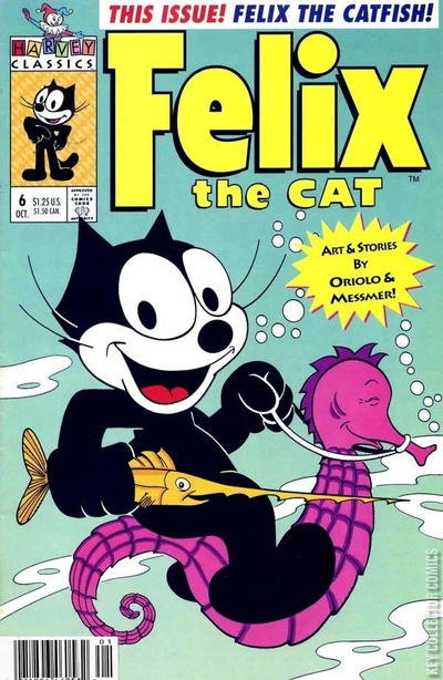 Felix the Cat #6 Newsstand Published October 1992 | Ke