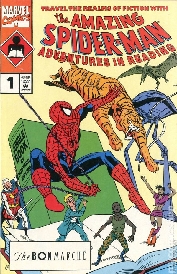 Adventures in Reading Starring the Amazing Spider-Man #1 Pub