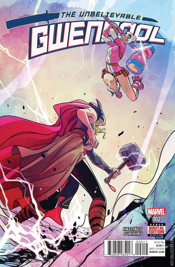 Unbelievable Gwenpool #2 Published May 2016 | Key Colle