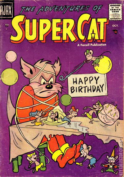 The Adventures of Super Cat #2 Published October 1957
