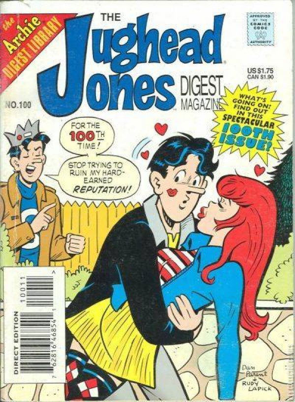 The Jughead Jones Comics Digest Magazine #100 Published May