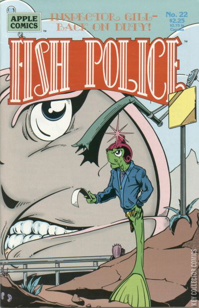 Fish Police #22 Published July 1990 | Key Collector Comics