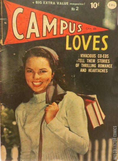 Campus Loves #2 Canadian Published May 1950 | Key Coll