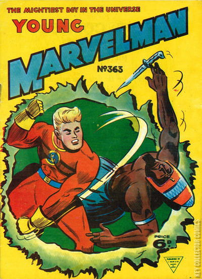 Young Marvelman #363 UK Edition Published January 1954